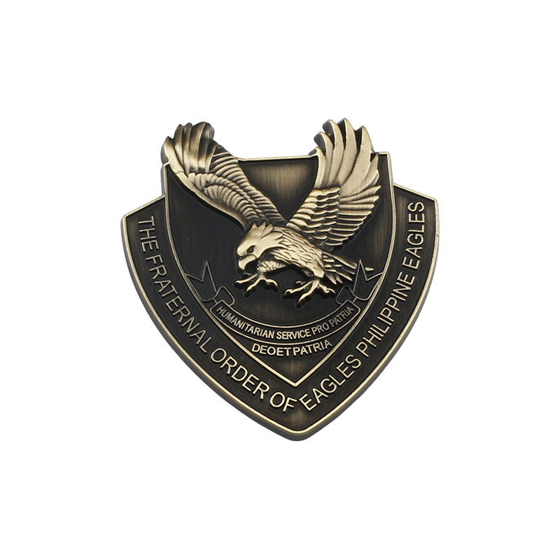 3D Metal Car Emblem The Fraternal Order of Eagles - Philippine Eagles ...