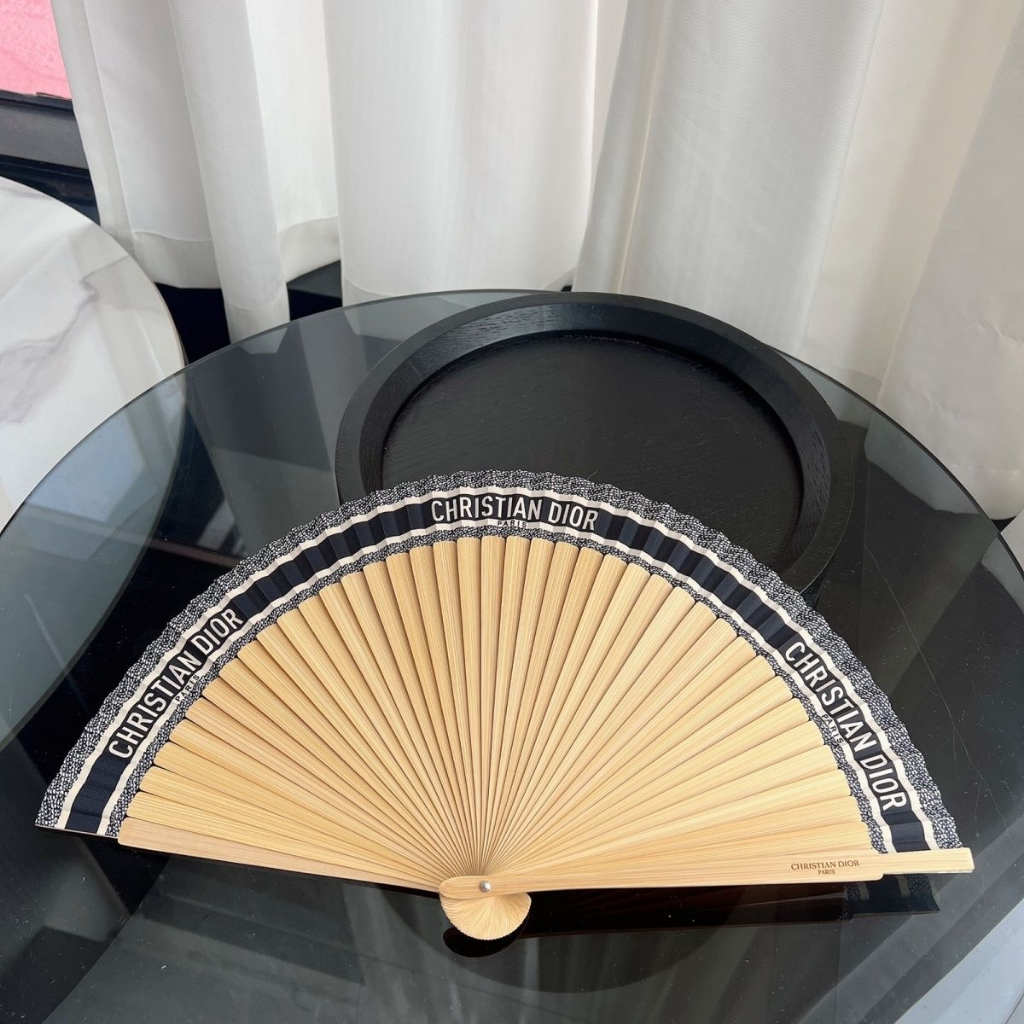 In Stock! Dior folding fan of the same style 2023 New Chinese Ancient ...