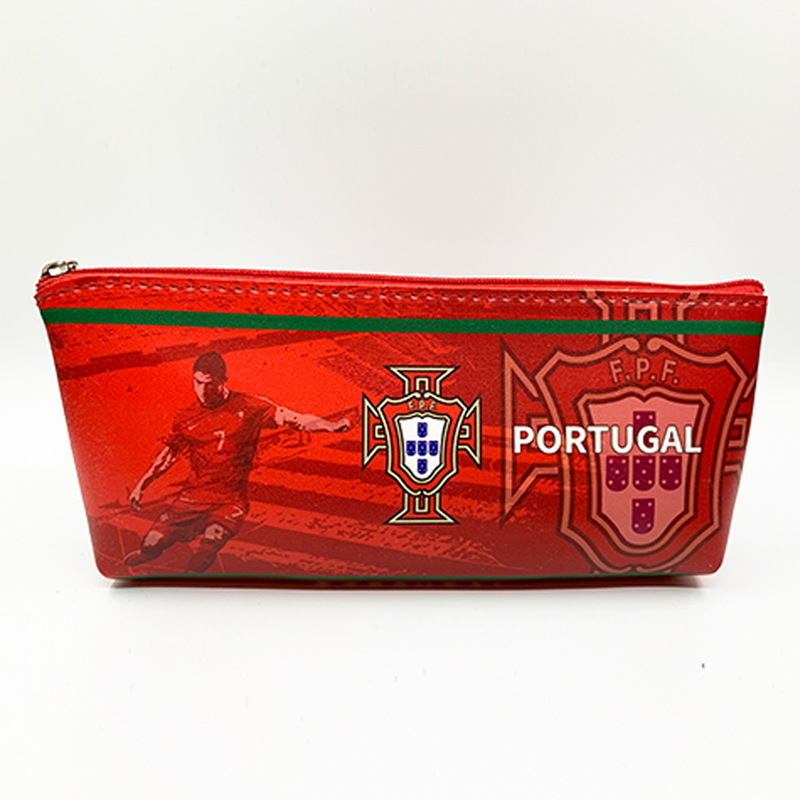Free Shipping Football Club Stationery Bag 22 * 9cm World Cup National ...
