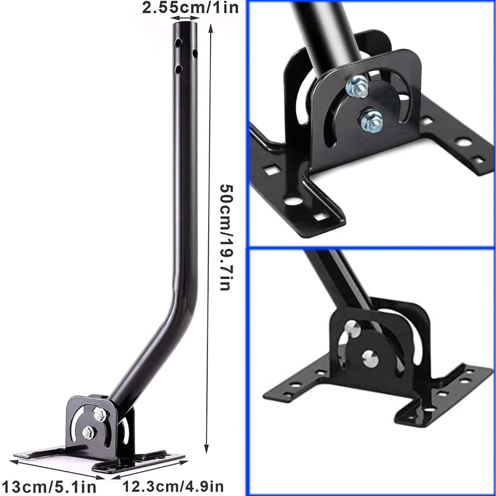 Adjustable Outdoor Antenna Mast Pole Mount | Shopee Malaysia
