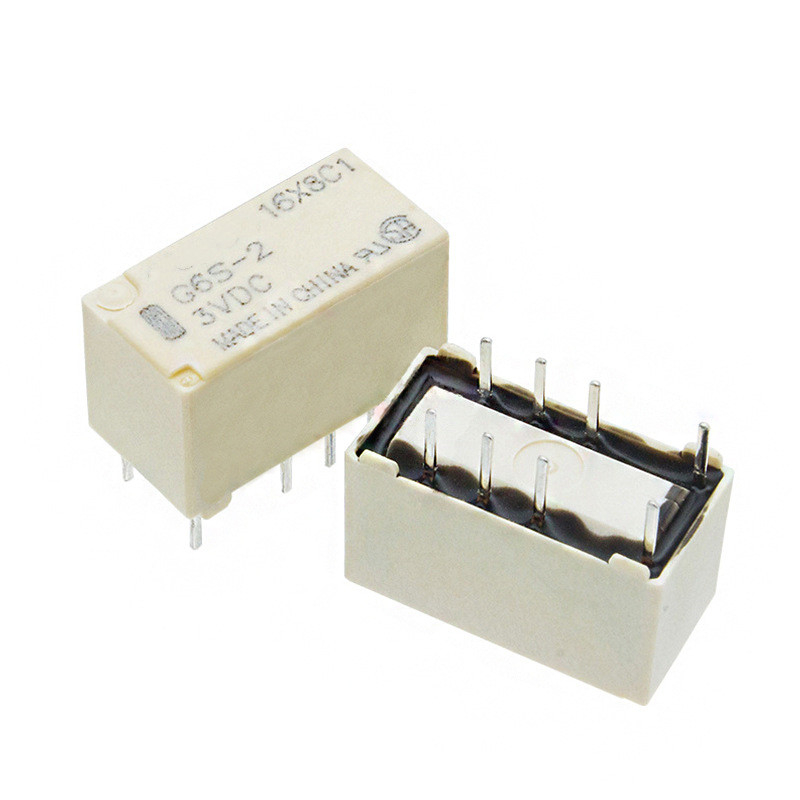 Mini Electronic Relay G6S-2 3V 5V 12V 24V 8 Pin 2A Relay | Shopee Malaysia