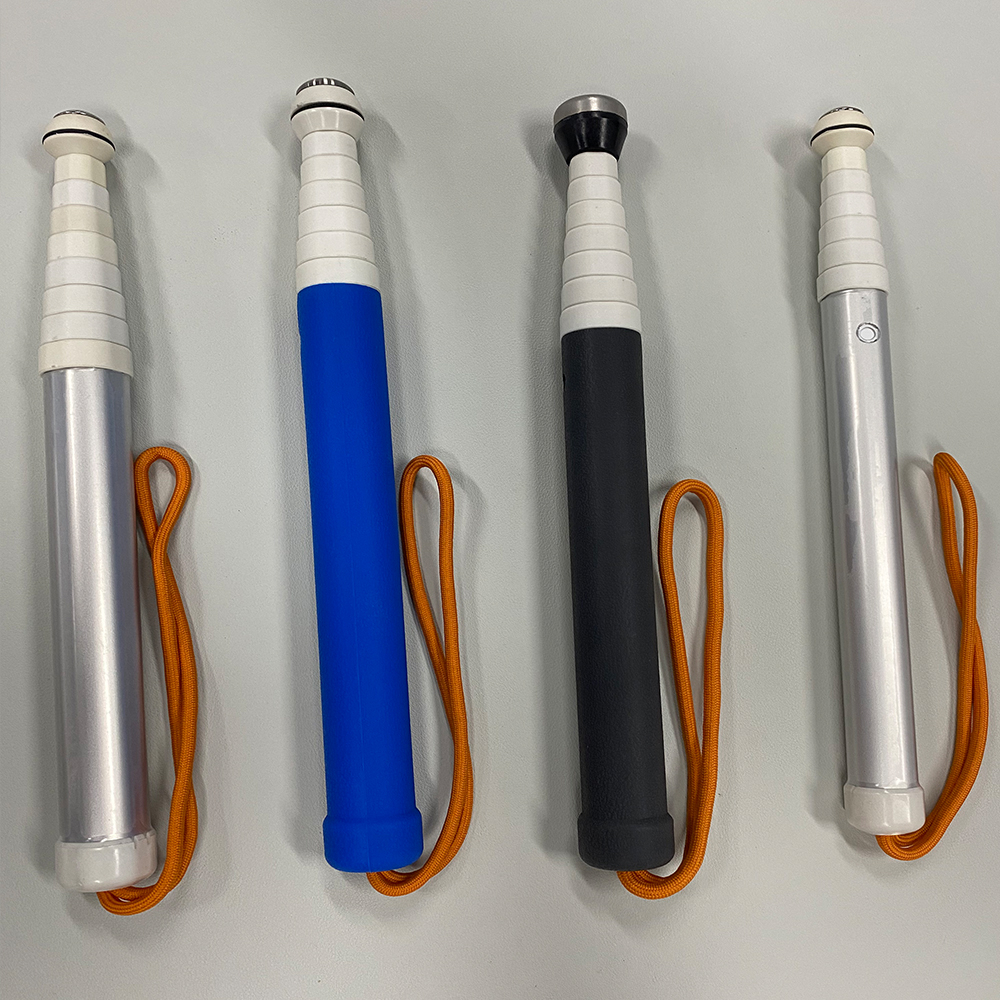 Telescoping titanium blind walking stick white cane for the blind ...