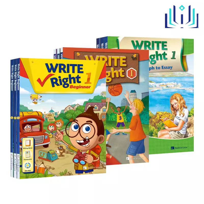 English Original “Write Right Beginner/Intermediate/Paragraph to Essay Level 1/2/3” Primary ...