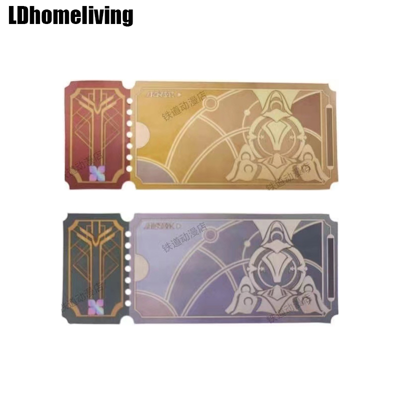 Game peripheral Honkai: Star Rail ticket pvc ticket gift | Shopee Malaysia