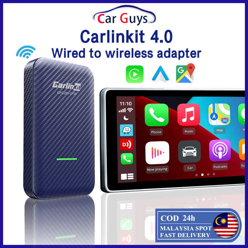 carlinkit 4.0 carplay wireless Android Auto dongle wired to wireless ...