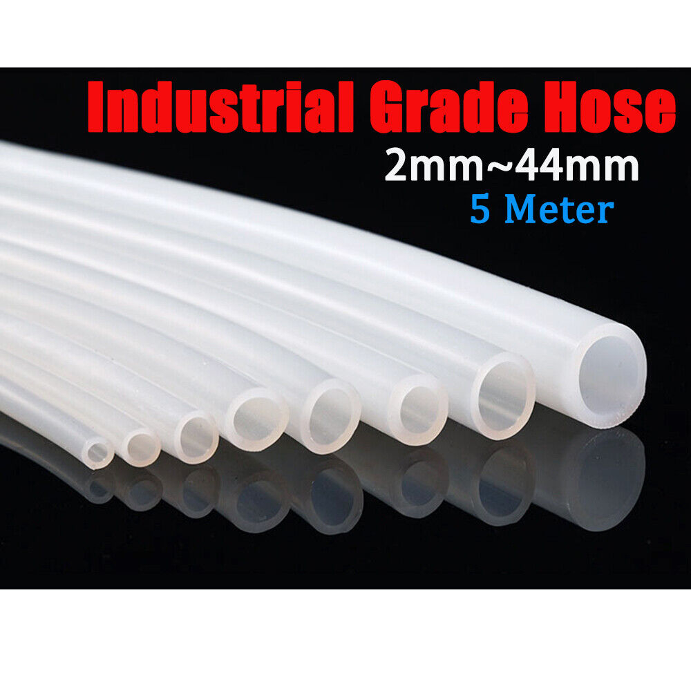 5 Meter White Silicone Hose Rubber Hose Domestic Water Pipes ...