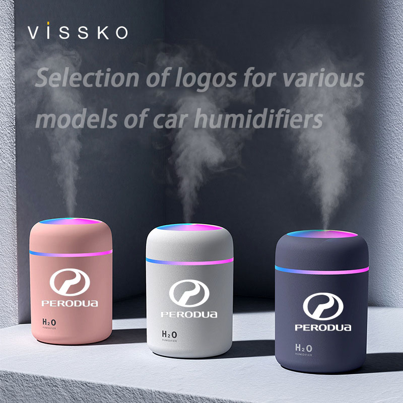 Perodua Car Mini Color USB Air Humidifier wViva Bezza Axia Ativa Aruz ...