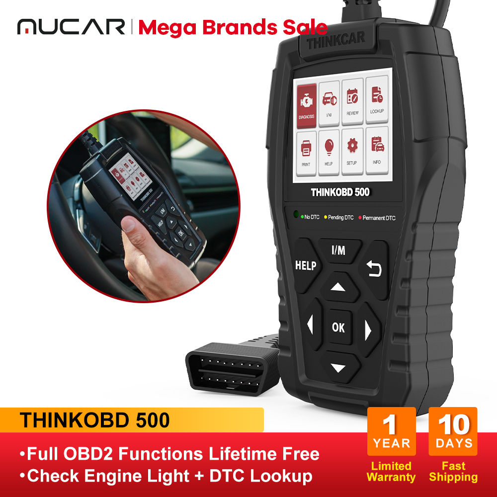THINKCAR THINKOBD 500 Obd2 Scanner For Auto Car Diagnostic Tools On ...