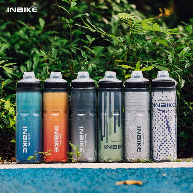 INBIKE Bike Squeeze Ice Bottle 600 ML Road Bike Mountain Water Bottles ...