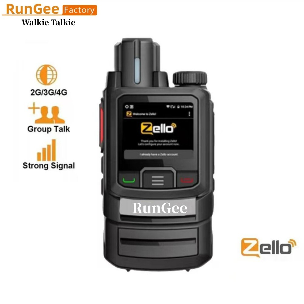RunGee Zello Walkie Talkie Handy Long Range 4G GPS Wifi Blue Tooth ...