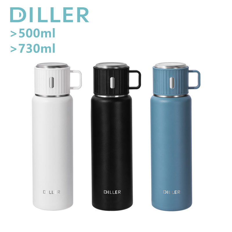 Diller Vacuum Flask Thermos 316 Stainless Steel Drinking Water Bottle ...