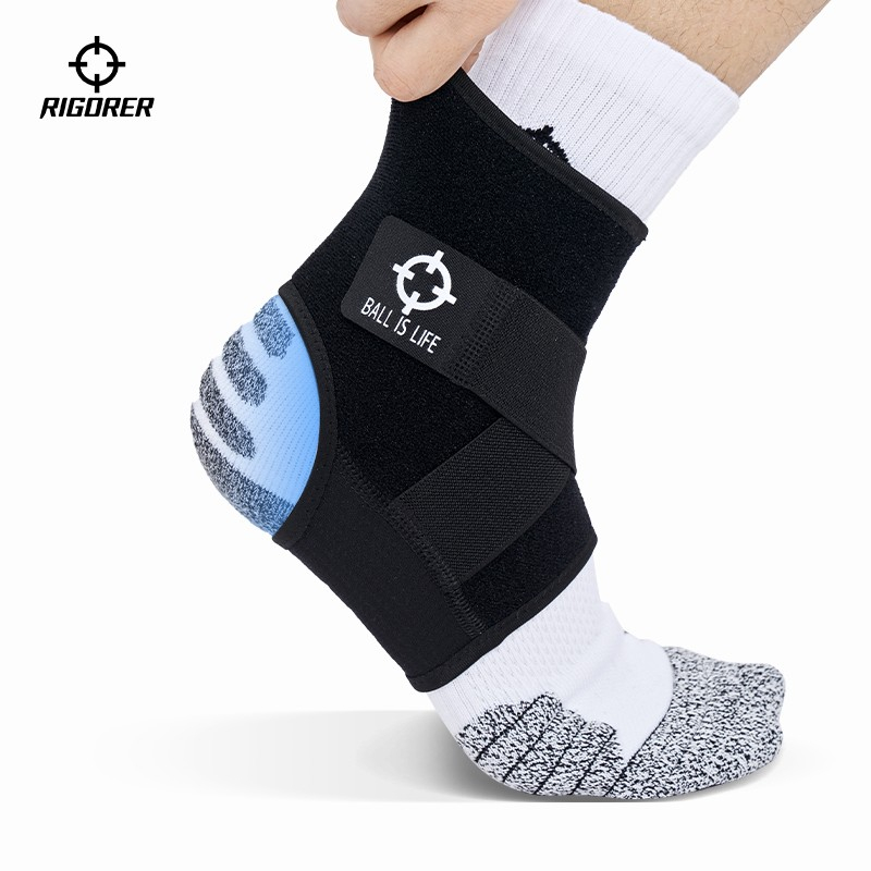 RIGORER Basketball Ankle Support Protection Adjustable Elastic Comfort ...
