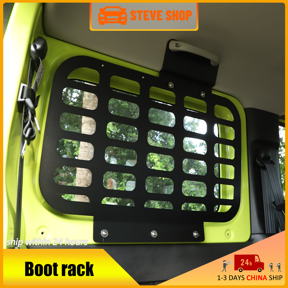 [Steve Shop] Car Rear Racks Trunk Shelf Storage Bracket Luggage Racks ...