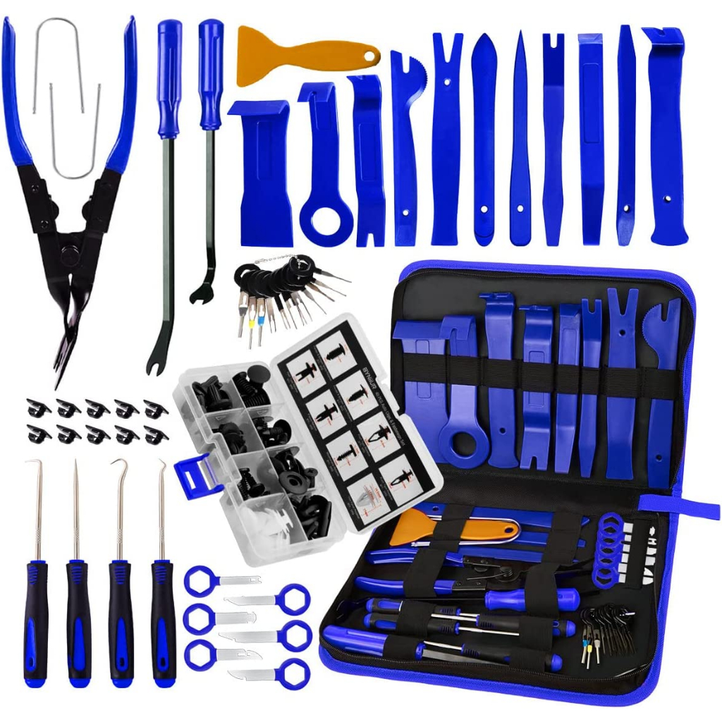 88Pcs Trim Removal Tool, Car Push Pin Bumper Retainer Clip Set ...