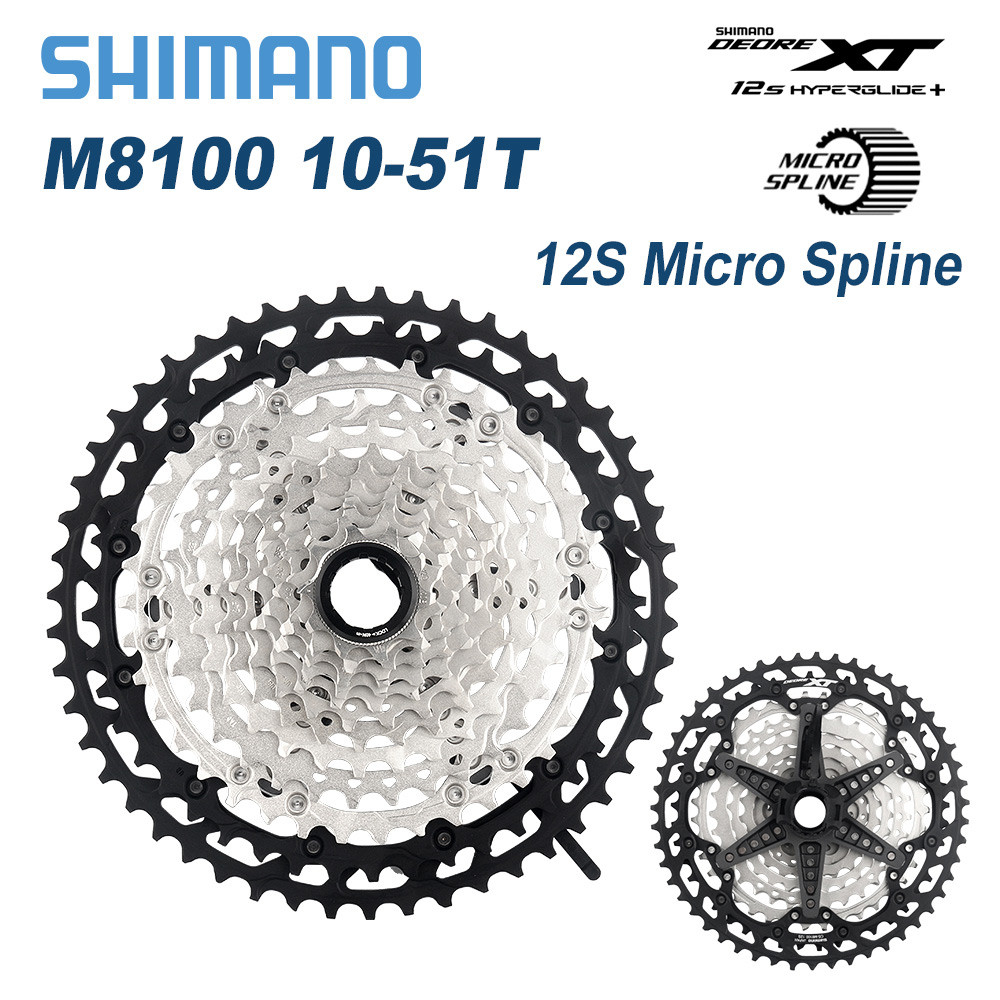 Shimano Deore M6100 SLX M7100 XT M8100 12 Speed Mountain Bike Flywheel 12 Speed Flying 12s 10 ...