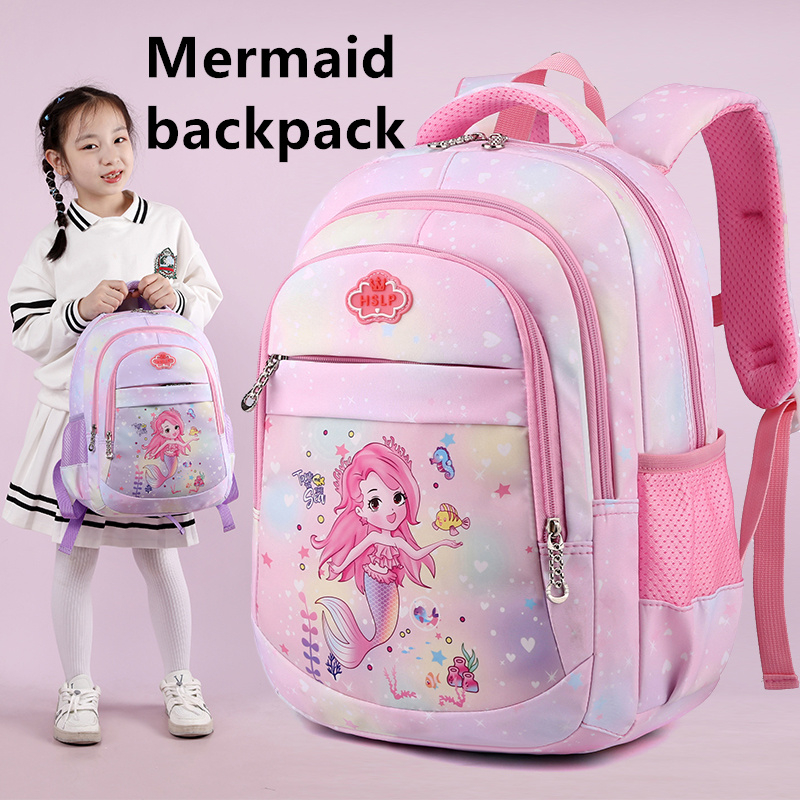 High Quality children backpack for girls mermaid bagpack mermaid ...
