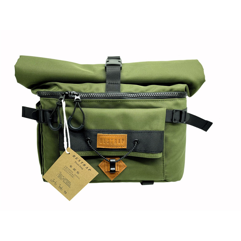 Folding Bicycle Front Bag For Brompton Birdy Bike Diagonal Span Dry Wet ...