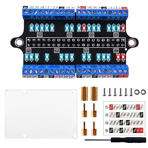 52pi Micro Gpio Terminal Block Breakout Module With Gpio Status Led For Raspberry Pi Raspberry