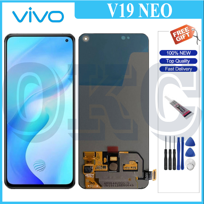 Original AMOLED LCD Display For VIVO V19 NEO LCD Display Touch Screen ...