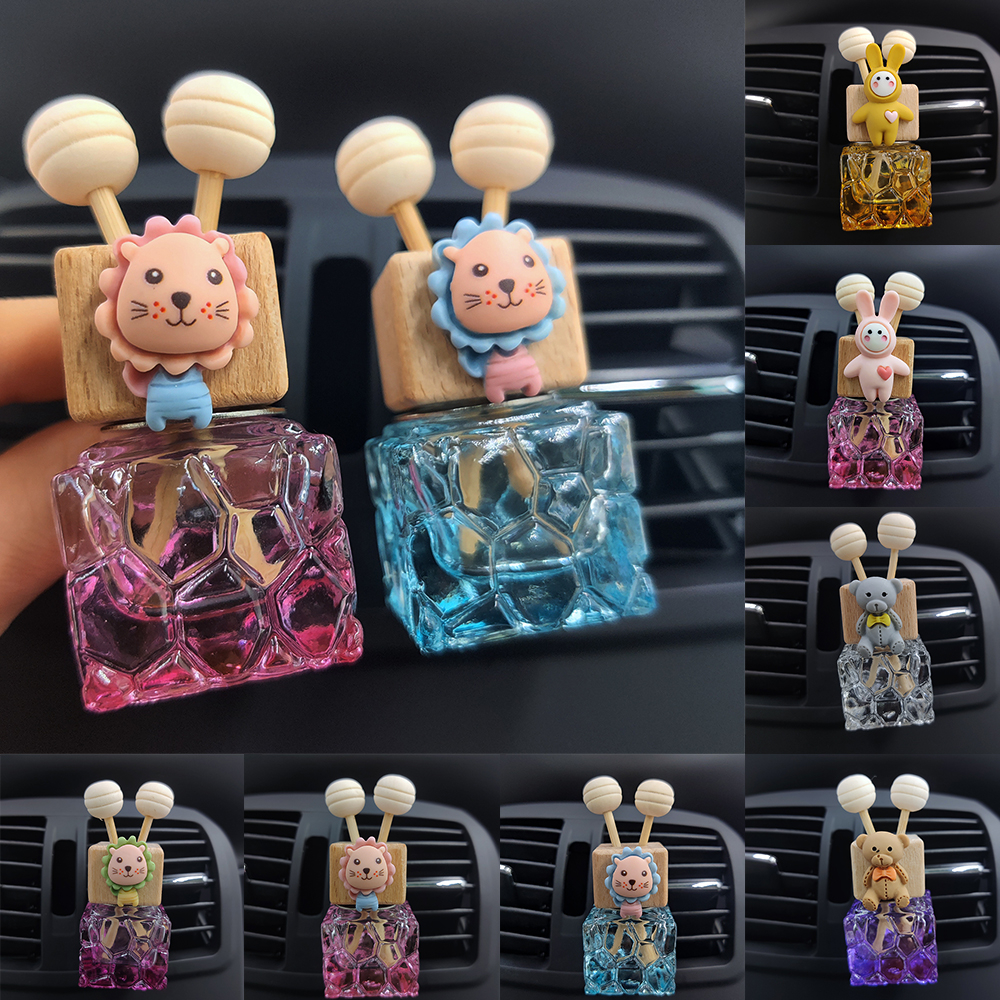 Auto Essential Oil Fragrance Auto Air Outlet Perfume Bottle Car Color ...