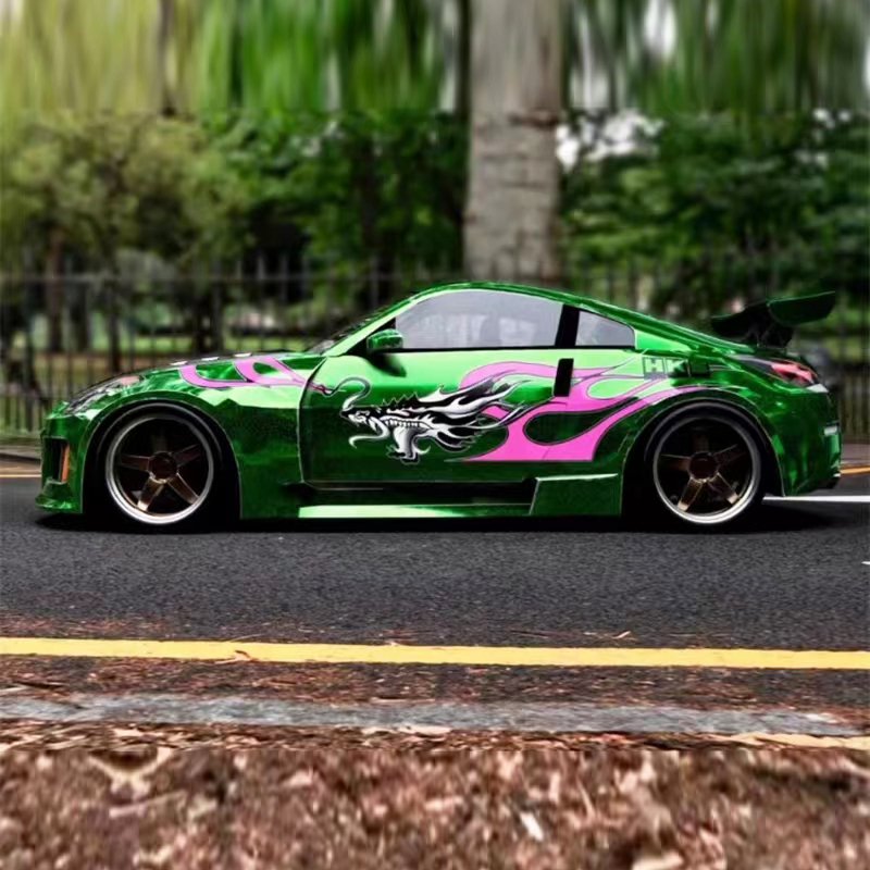LF 1:64 Model Car Nissan Fairlady Z33 350Z Pandem Rocket Bunny -NFS ...