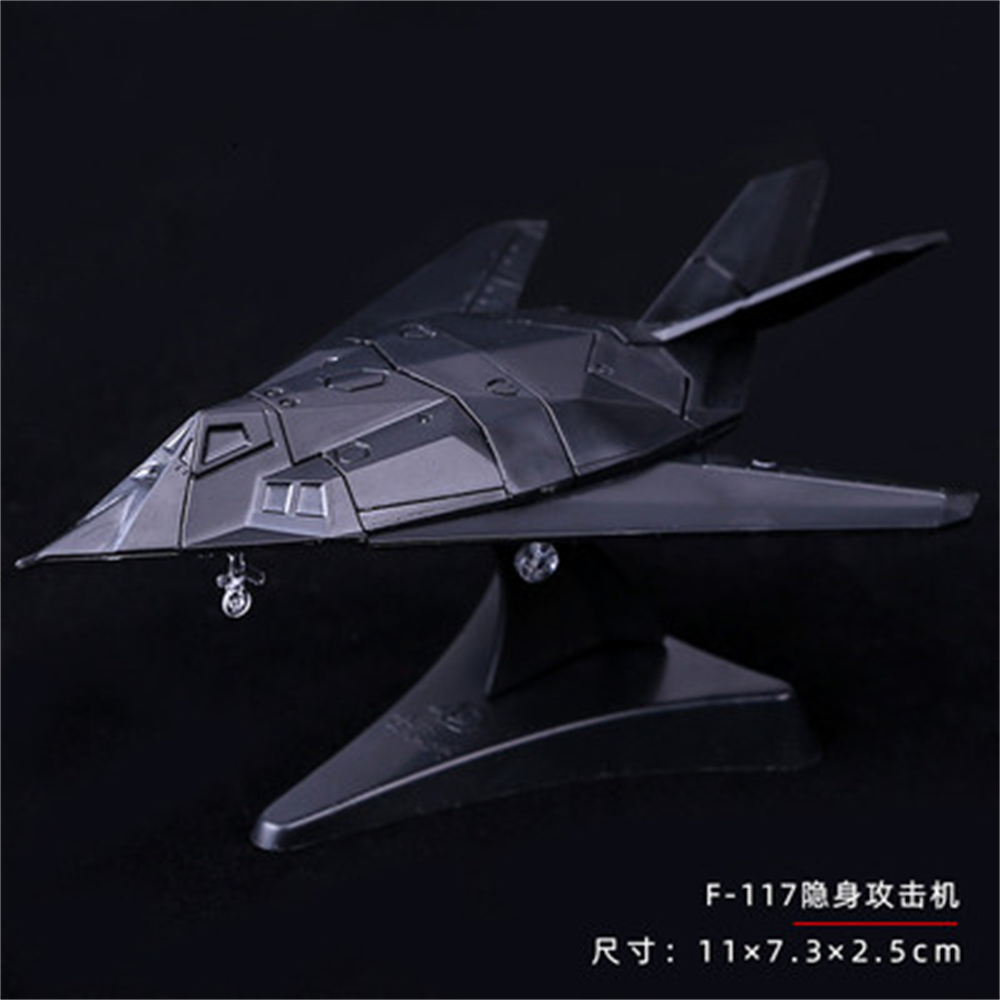 1:165 Scale Mini Military Models F-117 Attack Nighthawk 4D Assembly ...