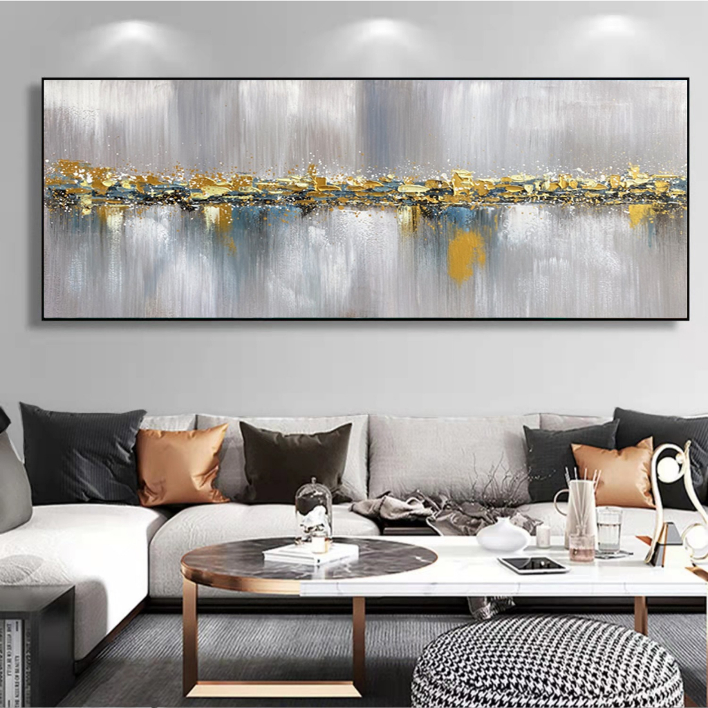 Modern Home Living Room Wall Decoration Painting Pure Hand-Painted Oil ...