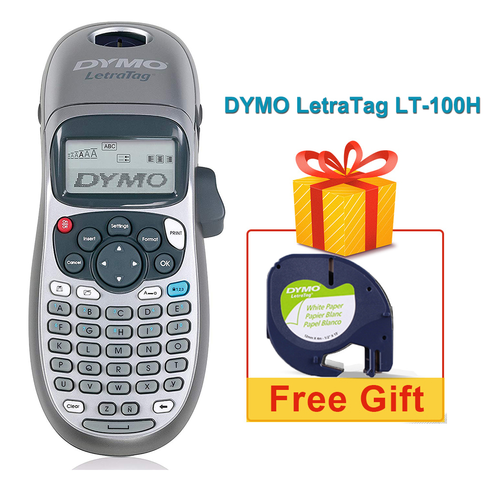 LT-100H Dymo Labeling Machine Dymo Letratag LT100H Portable label ...