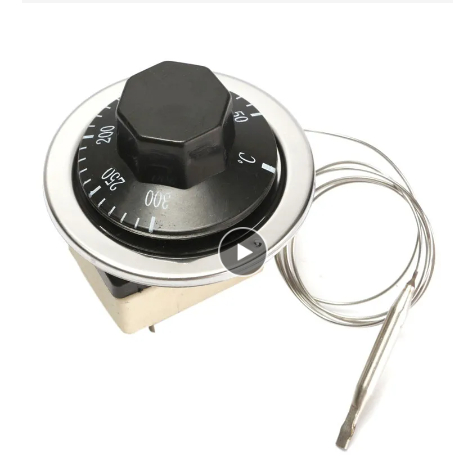 Thermostat AC 250V 16A 50-300/50-400 degrees Celsius Knob Liquid Rising ...
