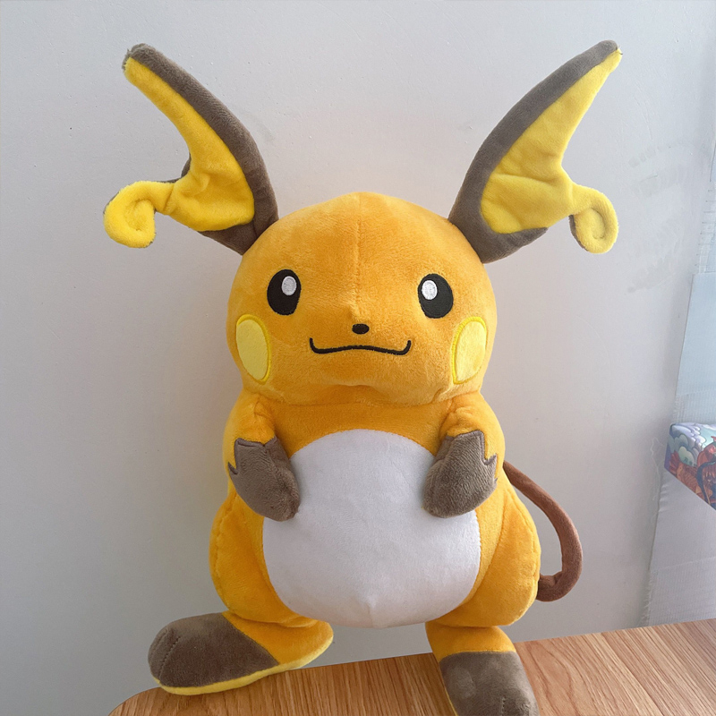 30cm Pokemon Anime Figure Raichu Pikachu Plush Toys Soft Stuffed ...