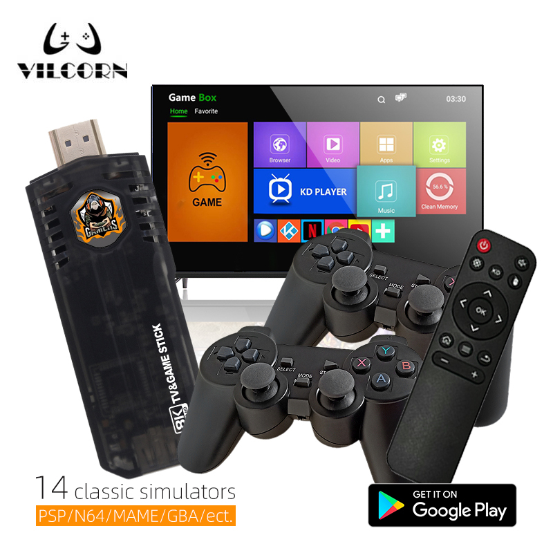 Dual System Mini TV Box Built in 20000 Games For PS1 N64 SNES Retro ...