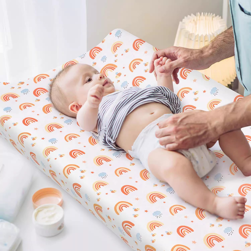 Baby Touch Massage Table Changing Cover Diaper Table Detachable Cloth ...