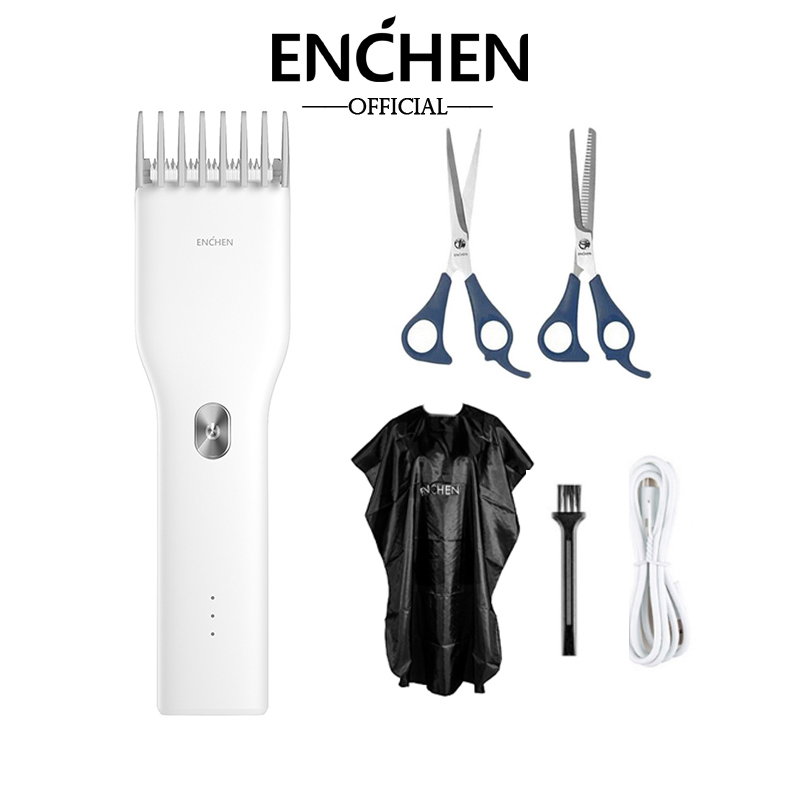 ENCHEN Boost Electric Hair Clippers Set Professional Trimmers R-Round ...