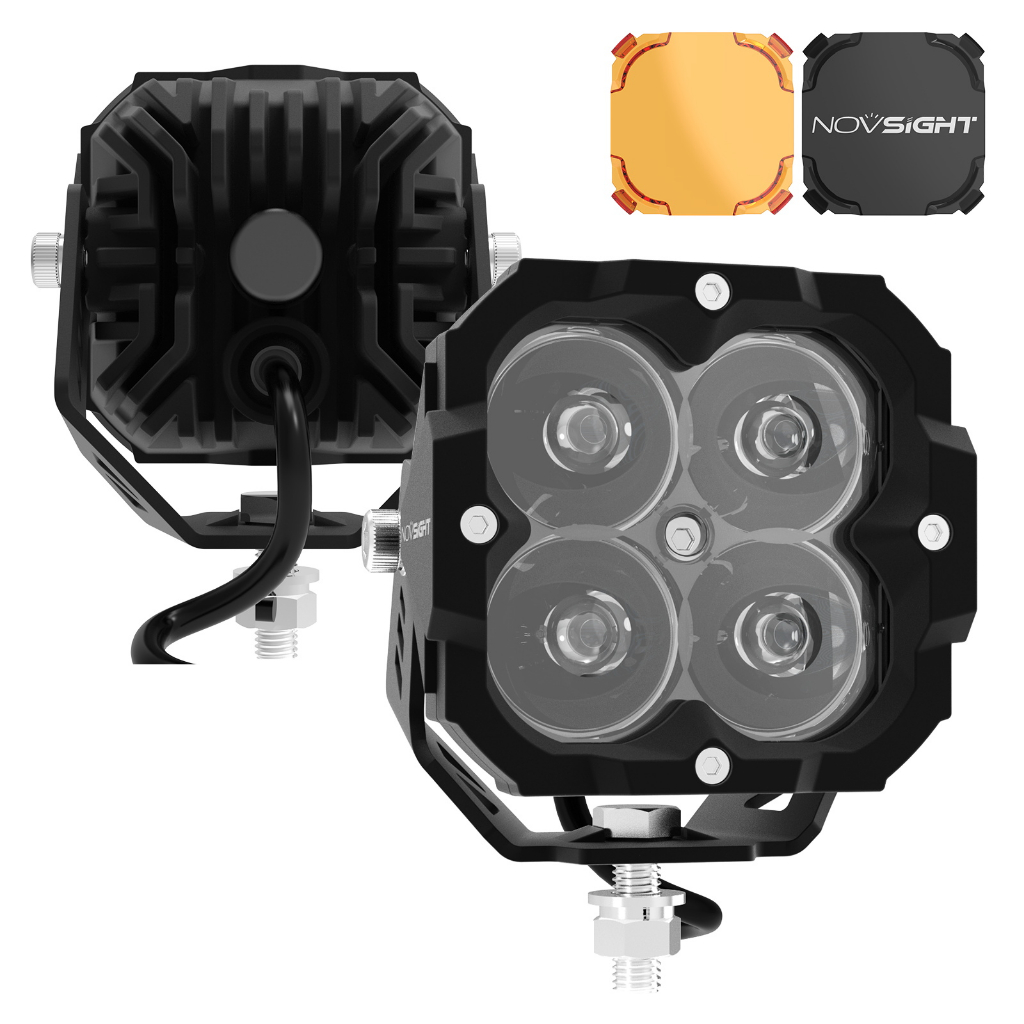 Novsight All Weather WL1 3 Inch Cube LED Shade Off Road Auxiliary ...