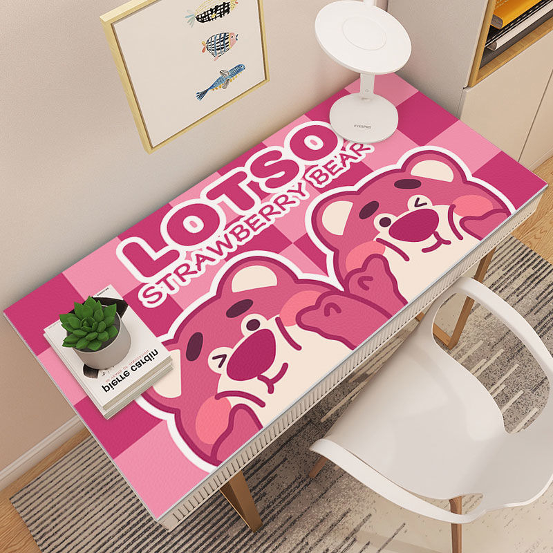 Lotso Table Mat Cartoon Desk Mat Table Mat Computer Large Size Leather ...