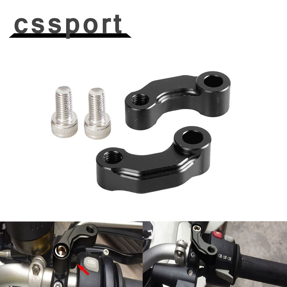 Motorcycle Mirror Riser Extension Bracket Adapter For BMW R1200GS LC ...