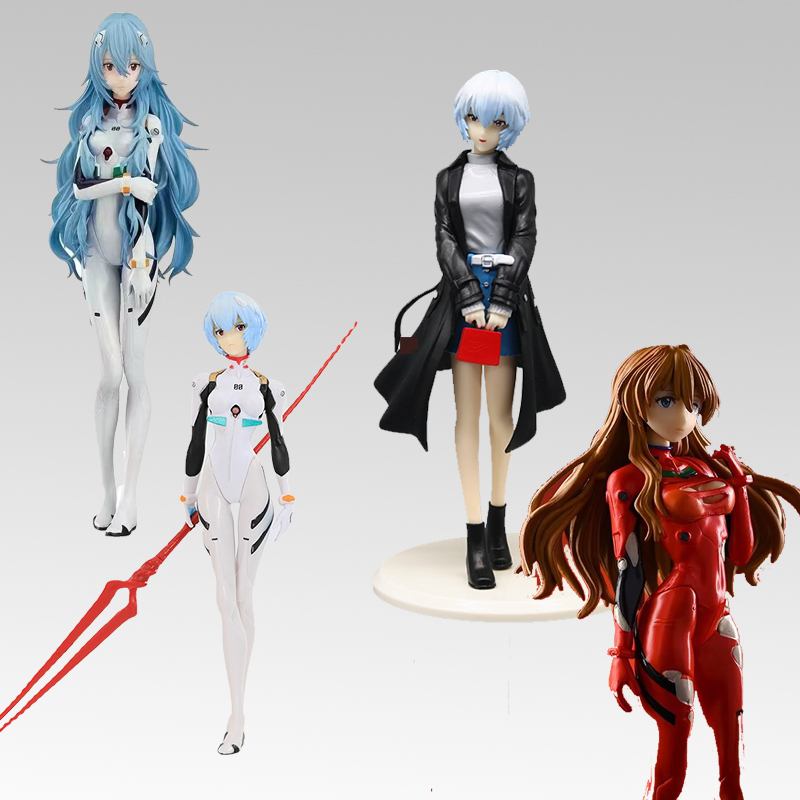 ANIME EVA NEON GENESIS EVANGELION Ayanami Rei Action Figures Toys ...