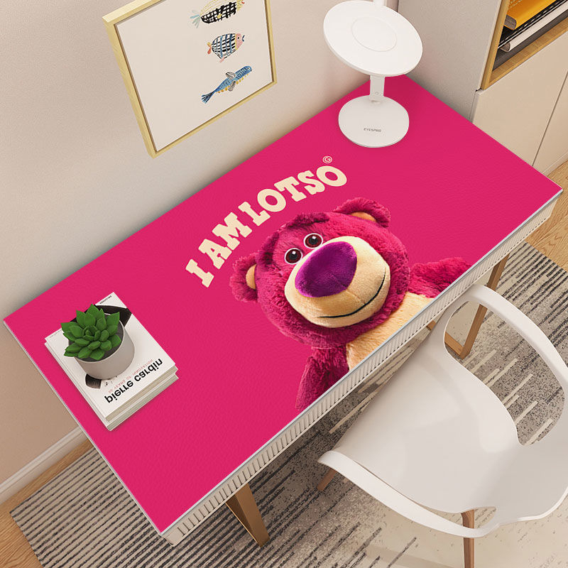 Lotso Table Mat Cartoon Desk Mat Table Mat Computer Large Size Leather ...