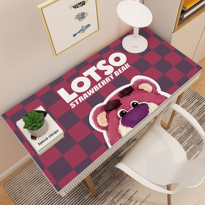 Lotso Table Mat Cartoon Desk Mat Table Mat Computer Large Size Leather ...
