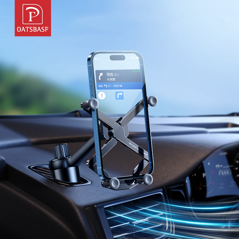 OATSBASF X03 Gravity Car Phone Holder Automatic Locking Phone Mount For ...