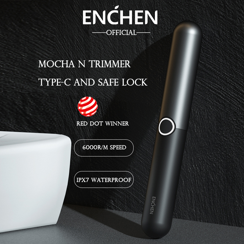 ENCHEN Electric Nose Hair Trimmer Eyebrow Removal Clipper Razor ...