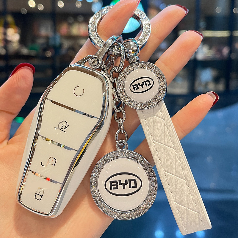 byd key case byd atto3 dolphin E2 key case atto3 keychain cute key case ...