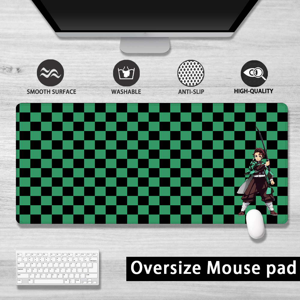 Demon Slayer Mousepad | Extended Mousepad | Waterproof Non-Slip Design ...
