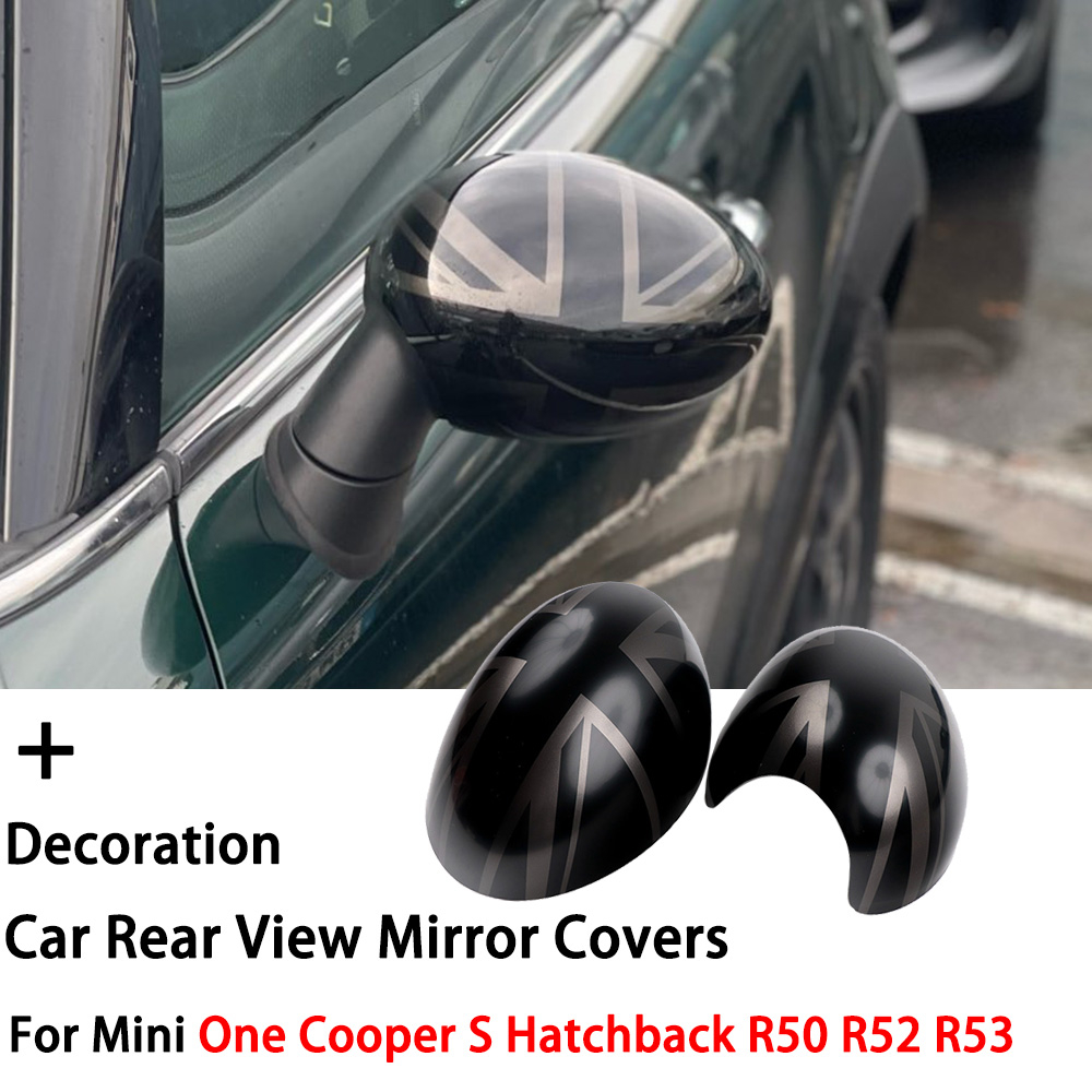 2pcs For Mini Cooper R50 R52 R53 Rearview Side Wing Mirror Sticker ...