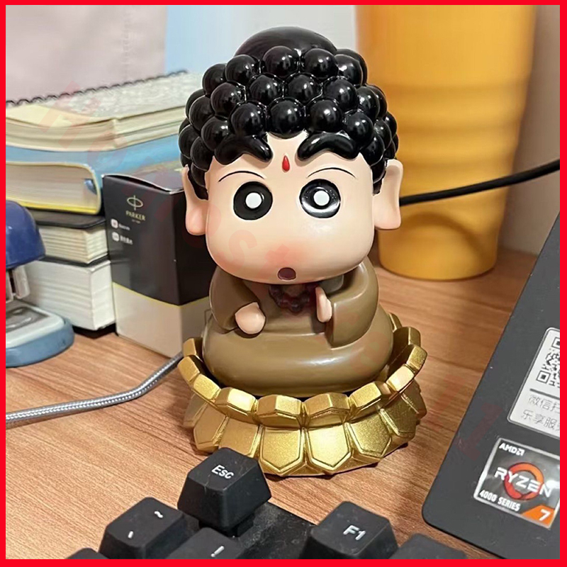 TQ Hobby Crayon Shin-chan Cosplay Sakyamuni Action Figure Q Version ...