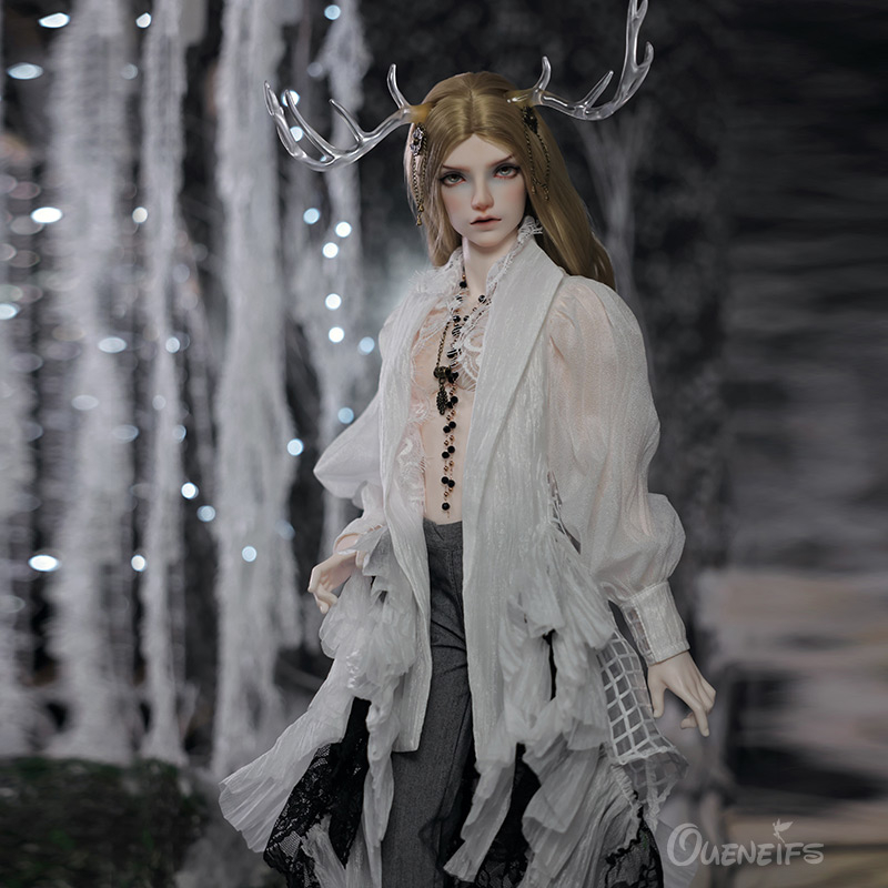 Shuga Fairy Doll BJD Rozen 1/3 Resin Doll Black Cloak Godfather Toys ...