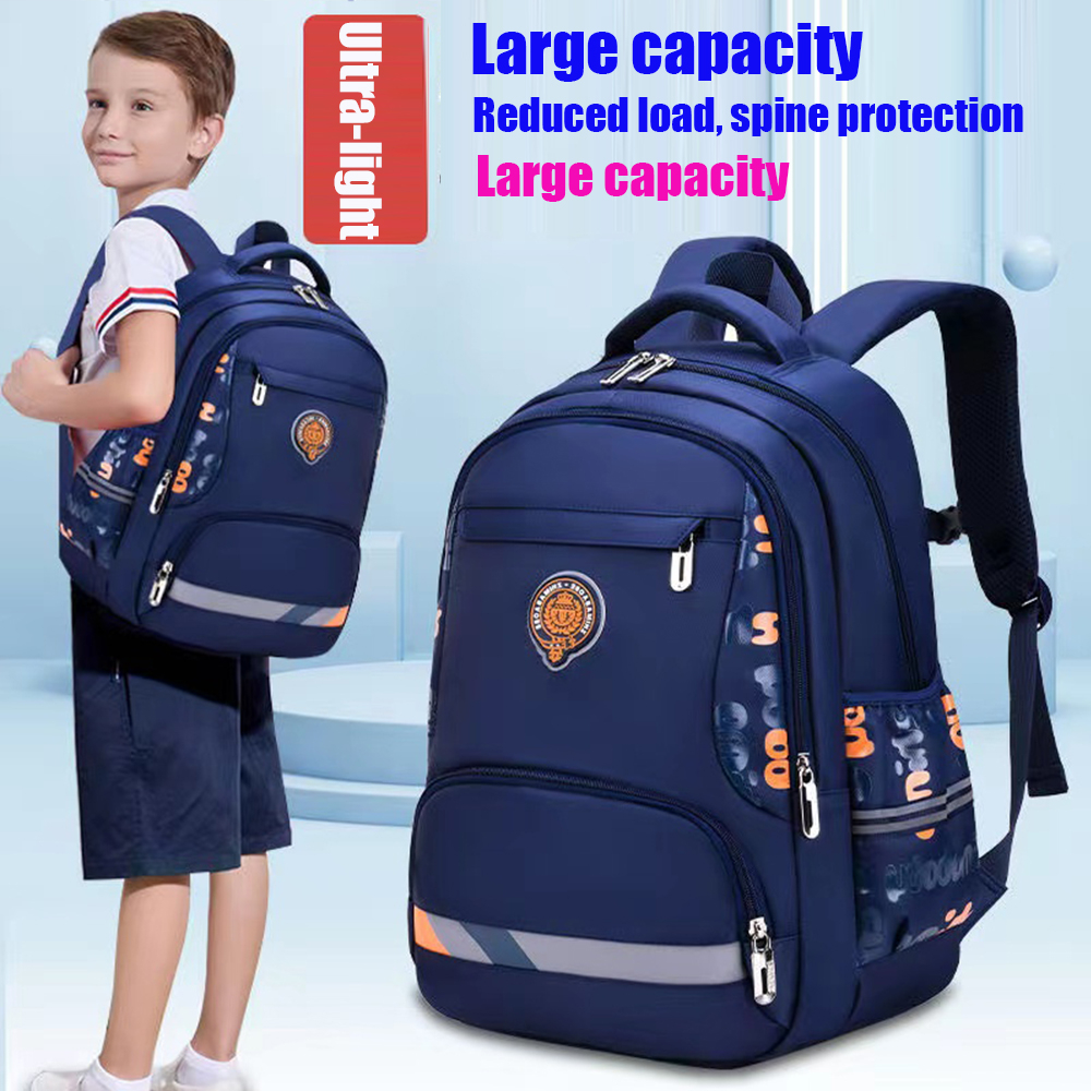 Elementary school students schoolbag load reduction spine protection ...