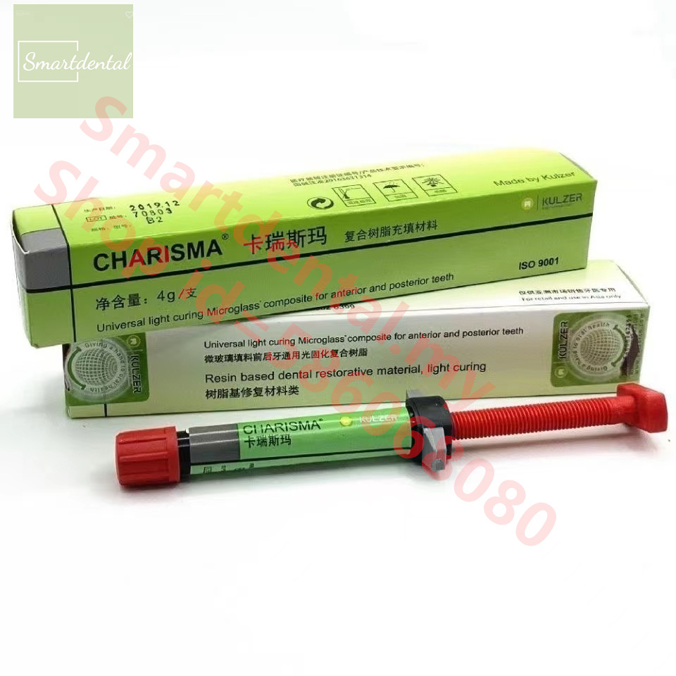4g/Syringe CHARISMA Universal Light Cure Microglass Composite Resin For ...