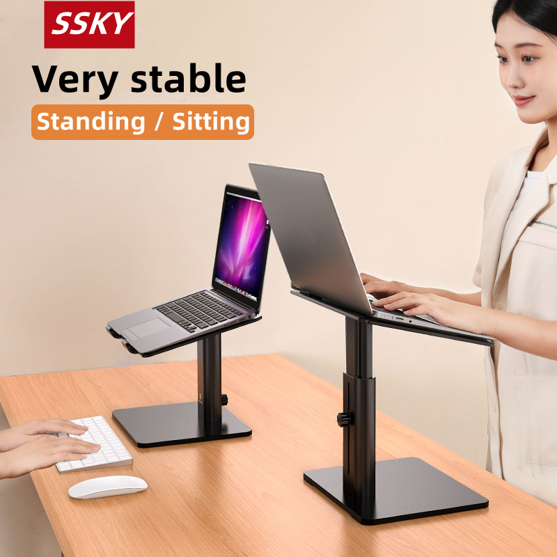 Ready stock SSKY , P20 ,Laptop stand , Height and angle can be adjust ...
