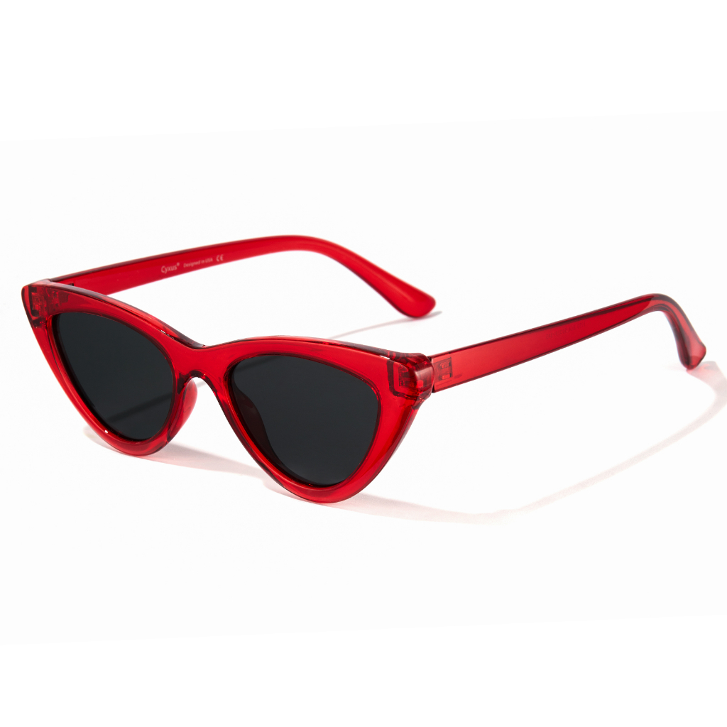 Cyxus Women's Triangle Cat's Eye Polarized Sunglasses with Uv400 1950 ...